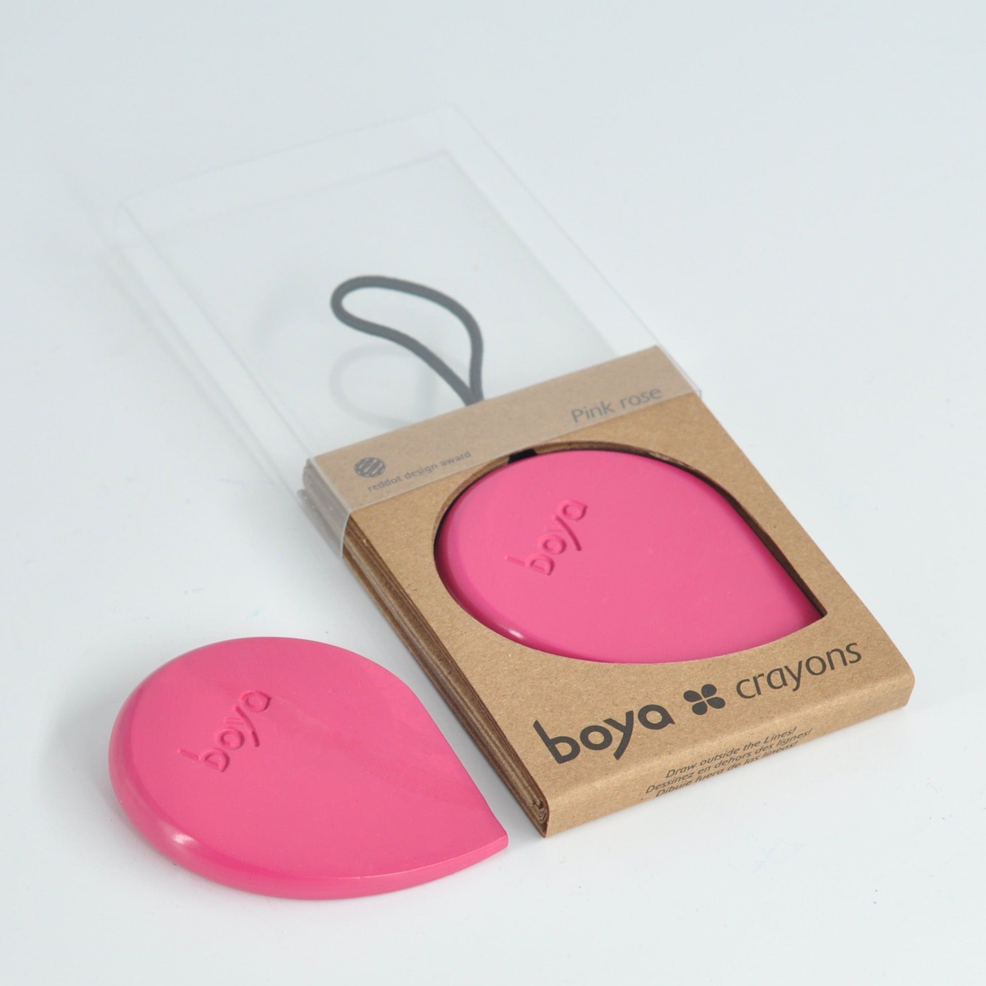 Boya Crayons - Individual Crayon - Pink Rose (Pink) – Artgecko Sketch